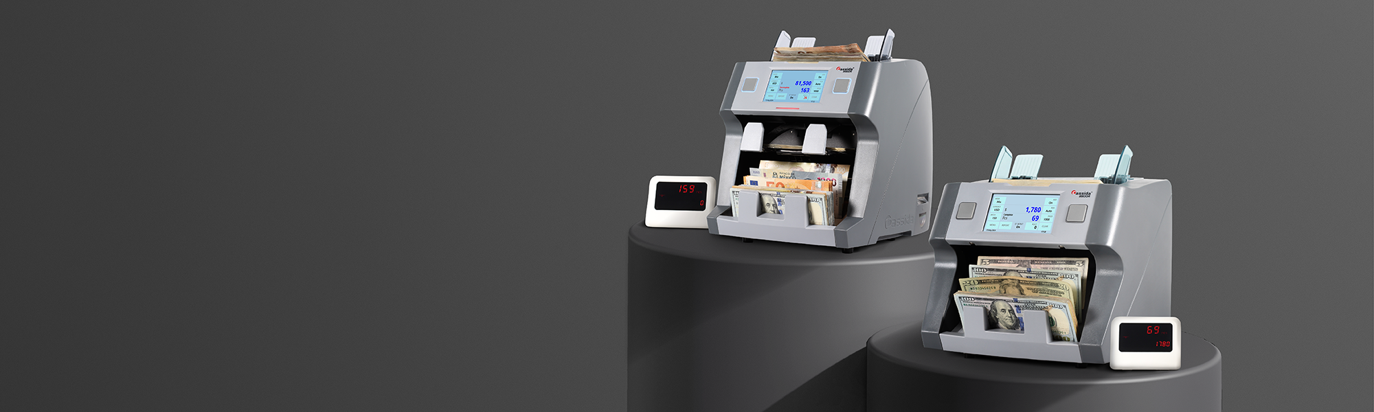 Mix Bill Counters | Currency Couting and Sorting Machines | Cassida USA