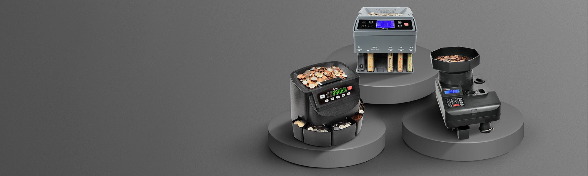 Coin Counters & Sorters for Efficient Coin Counting | Cassida