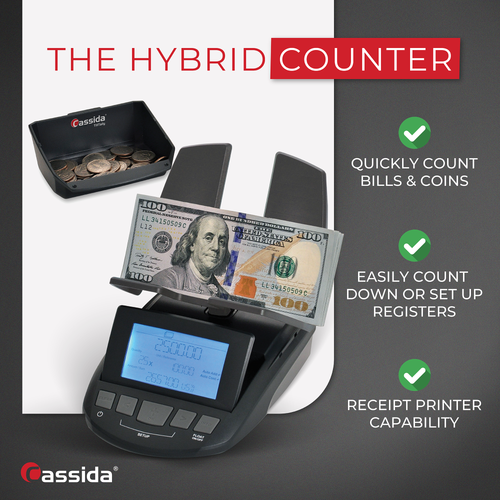 Cassida TillTally Money Counting Scale - Professional Money Counting ...