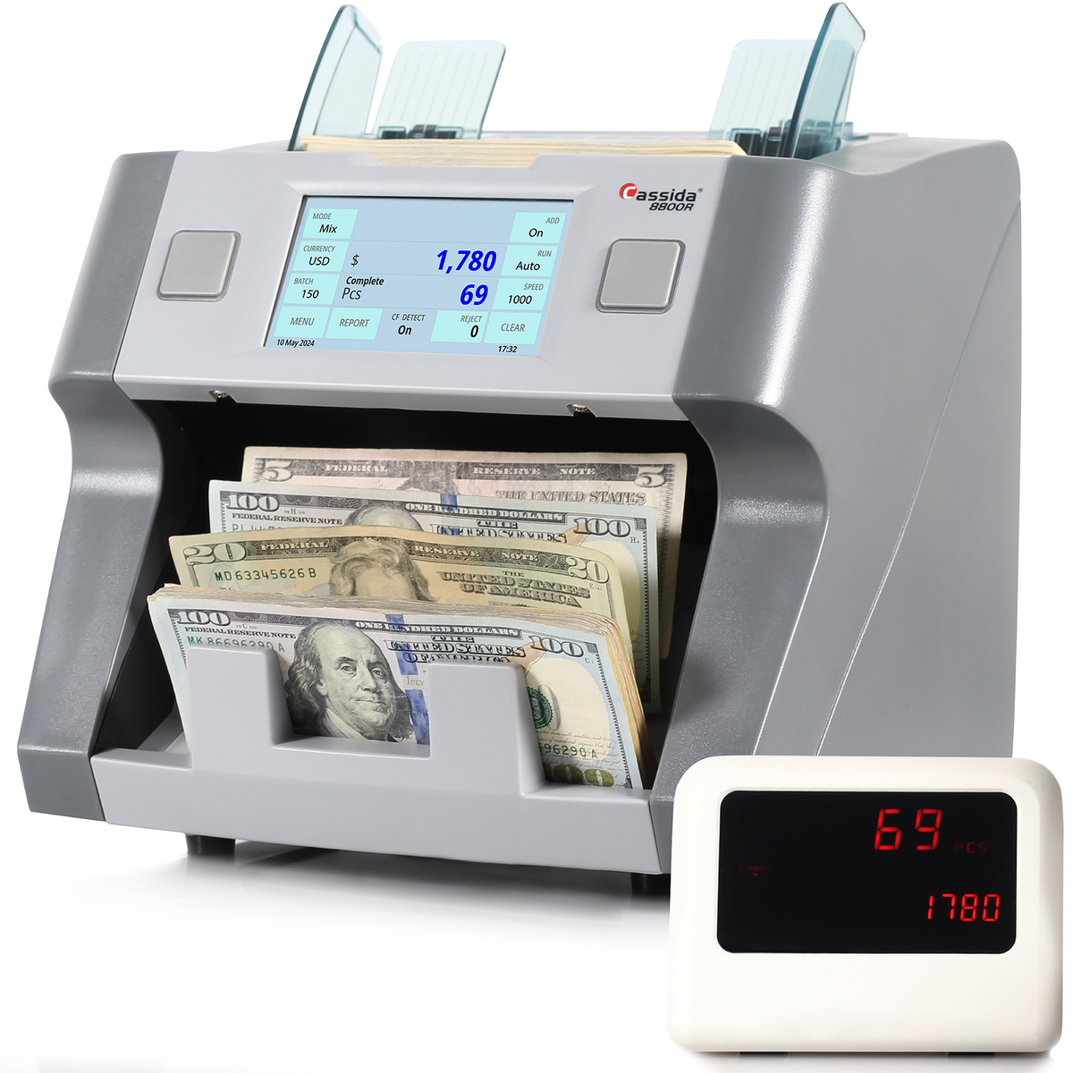 Bill Counters and Coin Sorters from Cash Automation Experts | Cassida